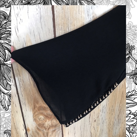 Zara | Tops | Zara Gorgeous Semi Sheer Black Blouse Sz S | Poshmark